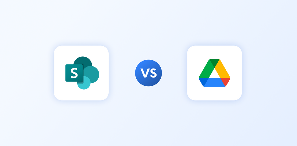 SharePoint vs Google Drive | Internxt Blog